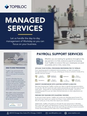 TopBloc's Workday Payroll Managed Services | TopBloc